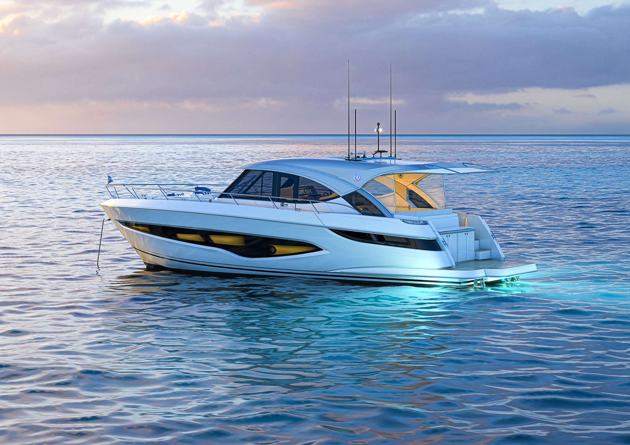 4300 Sports Express with Price Guide - R Marine Jones | Riviera Boats ...