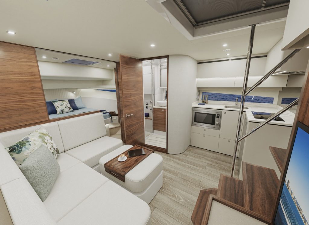 4300 Sports Express with Price Guide - R Marine Jones | Riviera Boats ...
