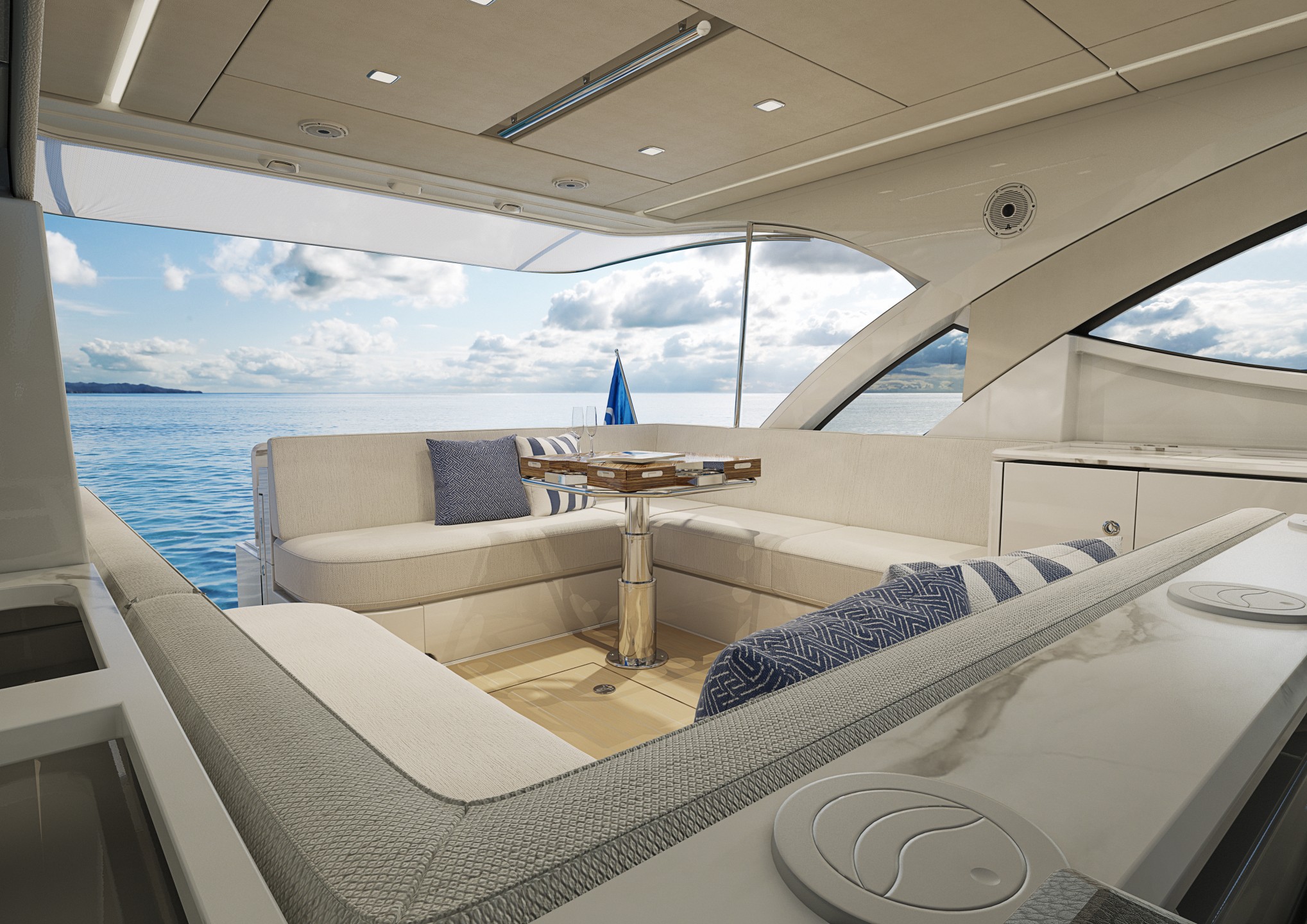 ENQUIRE HERE - 4300 Sports Express - R Marine Jones | Riviera Boats for ...